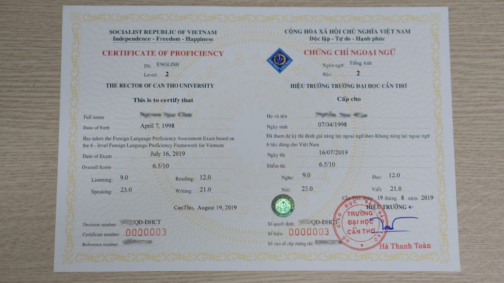 Những thông tin cần biết về chứng chỉ VSTEP. - FME